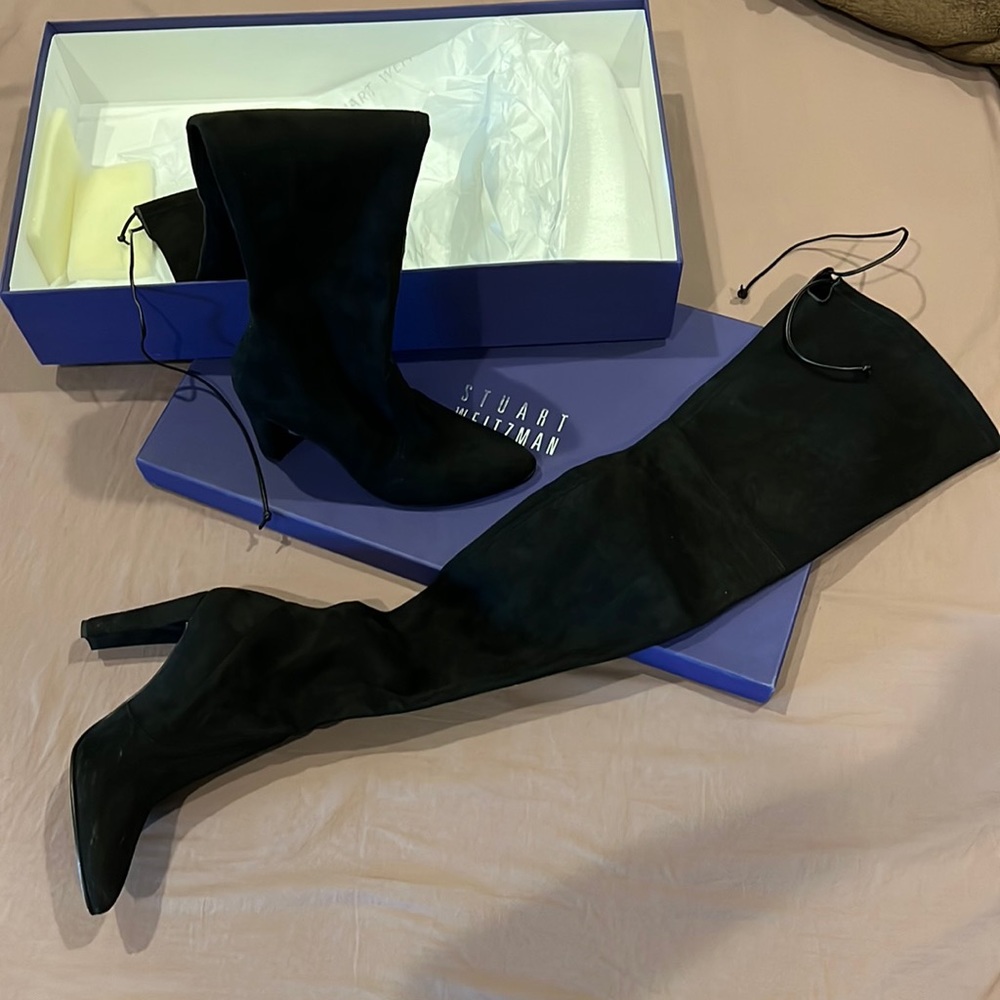 Over-The-Knee Stuart Weitzman Boots - Gem